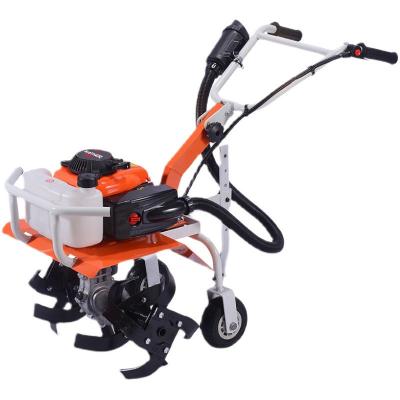 China 63cc Gasoline Mini Power Tiller for Small-Scale Agricultural Cultivation Work for sale