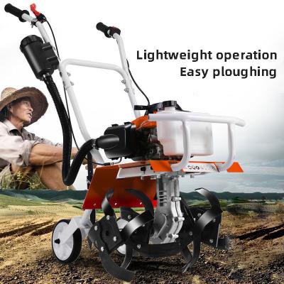 China 49x47x60cm Multi-Functional Gasoline Hand-Held Cultivated Land Loosening Machine for sale