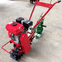 China Gasoline Power Type Mini Self Propelled Power Tiller Cultivator with 160x80x55cm Size for sale