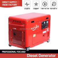 China 8kva 10kw Generator Air Cooled Diesel Soundproof Genset for 1 Phase/3 Phase 50Hz/60Hz for sale