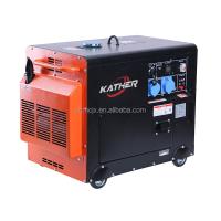 China 3kW 5kw 8kW 15kw Air Cooler 220V/380V Diesel Alternator 10kva 20kva Super Silent Portable Generator for Mine Outdoor for sale