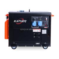 China 3kW 5kw 8kW 15kw Air Cooler 220V/380V Diesel Alternator 10kva 20kva Super Silent Portable Generator for Mine Outdoor for sale