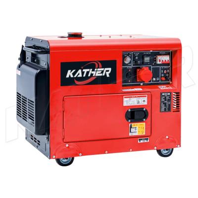China 140kg Super Silent 3kva 5kva 8kva 10kva Portable Diesel Generator with ATS Auto Start 20kva 50kw for sale