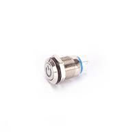 China 5A Illuminated Momentary Switch , 4 Pin 12v Momentary Switch Waterproof for sale