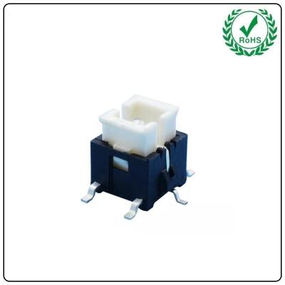 China 6mm Momentary Dip 6x6 Illuminated Tact Switch With Led 12V Rated Voltage for sale