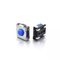 China PPA Body Silicone Mini Push Button Tact Switch 4 Pins 6x6 AC250V for sale