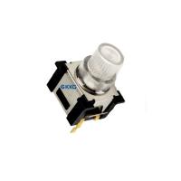 China Illunated tact Switch 13.35H Multi LED Color  Straight Insert  Press Switch for sale
