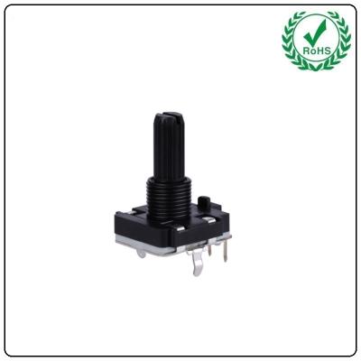 China 16mm Plastic Insulated Rotary Shaft Encoder 12 / 24 Pulse Switch for sale