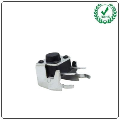China 6x6 DIP Tact Switch , Vertical Tactile Key Switch With Bracket for sale