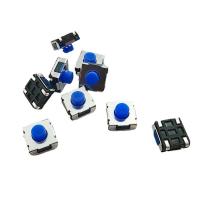 China Waterproof And Dustproof On Tact 6x6 Silicone Tactile Switch Button Pack Foot for sale