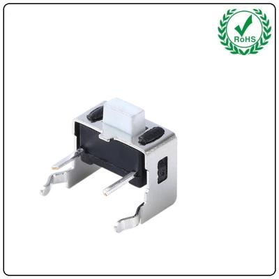 China Tactile Switch 3*6 White/Black button Horizontal Support DIP Side Press tact switch for sale