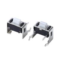 China Tactile Switch 3*6 White/Black button Horizontal Support DIP Side Press tact switch for sale