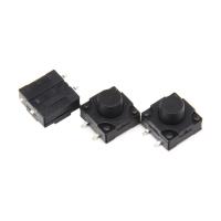 China Waterproof Tact Switch 12x12 4 Pin DIP Black Tactile Switch 12*12 touch switch for sale