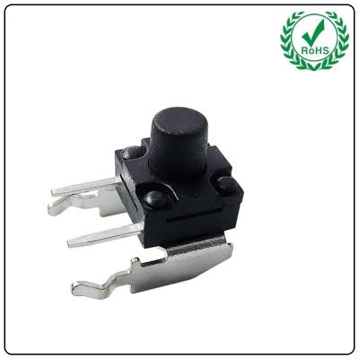 China IP67 Waterproof 6*6 Tactile Switch Side Insert With Lower Bracket for sale