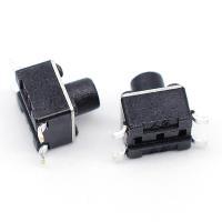 China 4.5x4.5 Patch Copper Foot 4 Pin Tactile Switch Vertical For Induction Cooker for sale