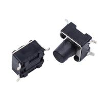 China 4.5x4.5 Patch Copper Foot 4 Pin Tactile Switch Vertical For Induction Cooker for sale