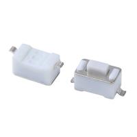 China Black / White Button Tactile Tact Switch 3x6x5.0 SMD 2 Pins Square Shrapnel for sale