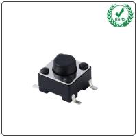 China Induction Cooker SMD Tact Switch Vertical 6x6 Copper Foot 4 Pins for sale