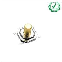 China 4x4 4 Pins Copper Head SMD Tact Switch Waterproof Dustproof Tap for sale