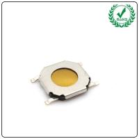 China Tact 5x5x0.8 Covered Film 5x5x1.0 Light Touch Switch Phosphor Copper Pin for sale