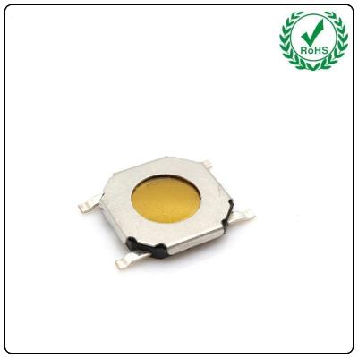 China Tact 5x5x0.8 Covered Film 5x5x1.0 Light Touch Switch Phosphor Copper Pin for sale