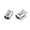 China Stainless Steel 4 Pin DIP Tact Switch Through The Hole 6.2x6.2mm for sale