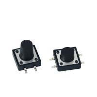 China IP65 4pins 12x12 Smd Tactile Switch , Mini Tact Switch 12x12 for sale