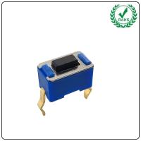 China 3x6x4.3 / 5.0 / 6.0H Pin Gold Plated Tactile Tact Switch 2 Pin Square Shrapnel Touch for sale