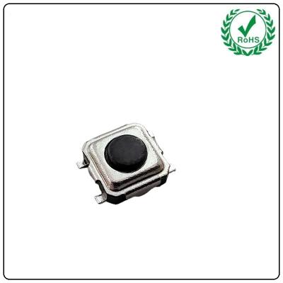China 3x3 Tactile Tact Switch 4 Pins , SMD Micro Switch 3x3x1.5H Tact for sale