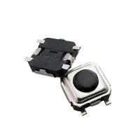China 3x3 Tactile Tact Switch 4 Pins , SMD Micro Switch 3x3x1.5H Tact for sale