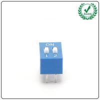 China 24VDC 8 Position Waterproof Dip Switch 2P Single Pole Single Throw 2.54 Pitch for sale