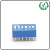 China Piano Type Waterproof Electronic Dip Switch 8 Position 6P Single Pole Single Throw for sale