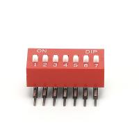 China Tactile Mini Ture Electronic Piano Dip Switch Electronic Red Smt Slide Push Button for sale