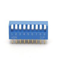 China 2.54mm piano type dip switch 3 buyers for sale