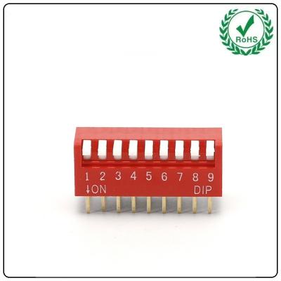 China 2.54mm piano type dip switch 3 buyers for sale