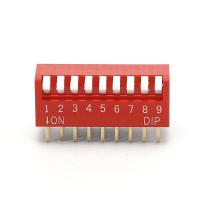 China 2.54mm piano type dip switch 3 buyers for sale