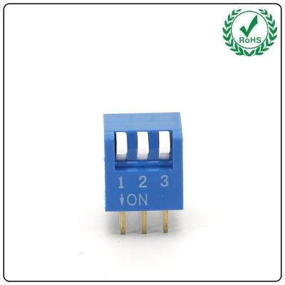 China 2.54mm 2 position piano dpl series dip switch 3 buyers for sale