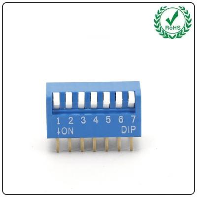 China 2.54mm piano type dip switch 3 buyers for sale