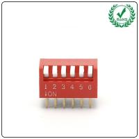 China 2.54mm piano type dip switch 3 buyers for sale