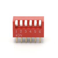China 2.54mm piano type dip switch 3 buyers for sale