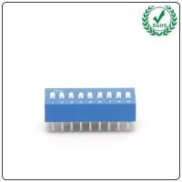 China dip switches with 2.54mm pitch up to 12 poles and insulation resistance of 100m 2 buyers for sale