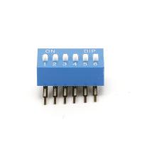 China DA series 0.25a 50v red plastic right angle spdt dip switch 3 buyers for sale