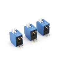 China DS series 1a 50v slide type red plastic spdt dip switch 2.54mm 3 buyers for sale