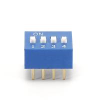 China 1000gf max Operation Force New Spdt Dip Switch 4 Pins Named Dp-4 for sale