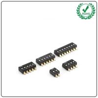 China SPST 2.54mm SMD Dip Switch Waterproof Electronic PIANO Type for sale
