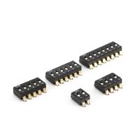 China SPST 2.54mm SMD Dip Switch Waterproof Electronic PIANO Type for sale