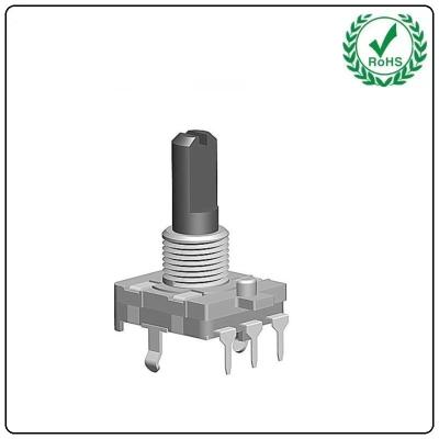 China 16mm EC16 rotary encoder with Insulated shaft encoder EC162102ZXB-HA1 for sale