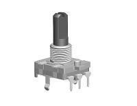 China 16mm EC16 rotary encoder with Insulated shaft encoder EC162102ZXB-HA1 for sale