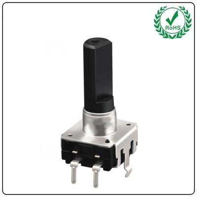 China ec12 Rotary Encoder With Insulated Shaft 24 pos Rotary Encoder Switch Soundwell Rotary Encoder With Mounting Bracket for sale