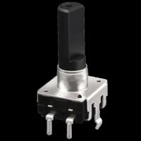 China ec12 Rotary Encoder With Insulated Shaft 24 pos Rotary Encoder Switch Soundwell Rotary Encoder With Mounting Bracket for sale